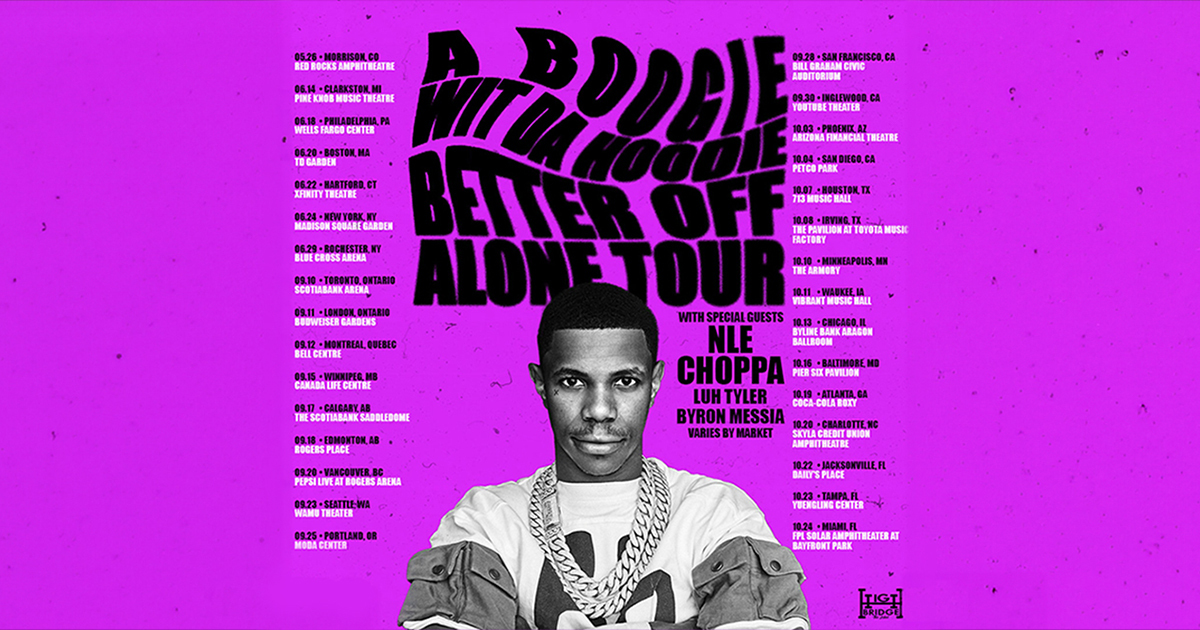 Tunespeak Win 2 Tickets To See A Boogie Wit Da Hoodie On The Better