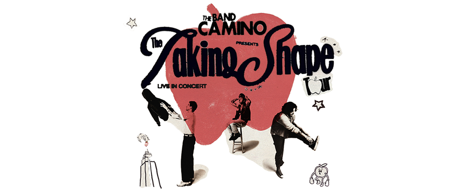 Tunespeak / Win 2 Tickets to see The Band CAMINO on The Taking Shape ...