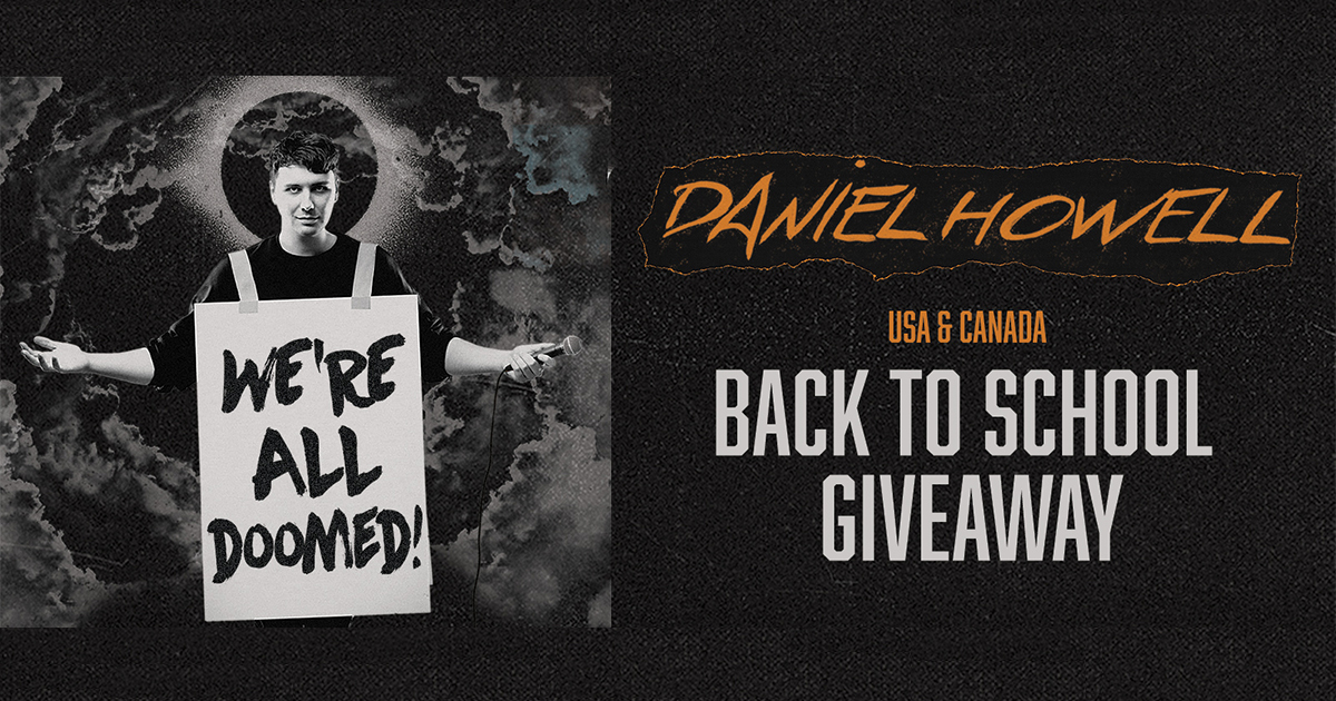 Tunespeak / Win 2 VIP Tickets to see Daniel Howell on the We're All ...