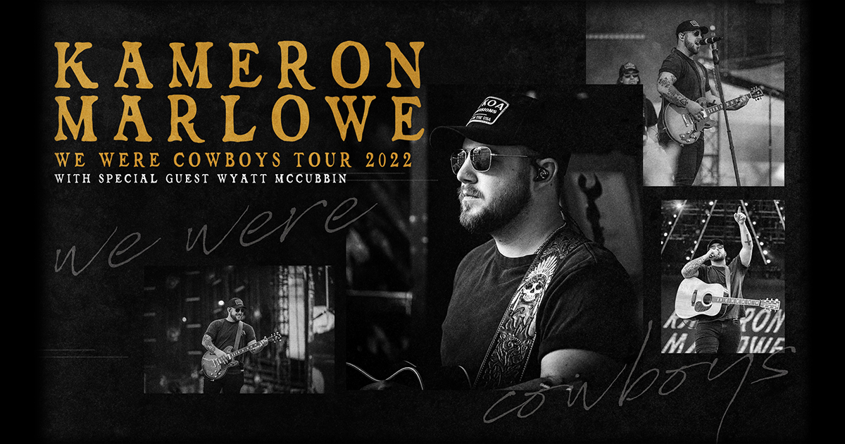 Tunespeak / Win 2 Tickets to see Kameron Marlowe on his 2022 Tour ...